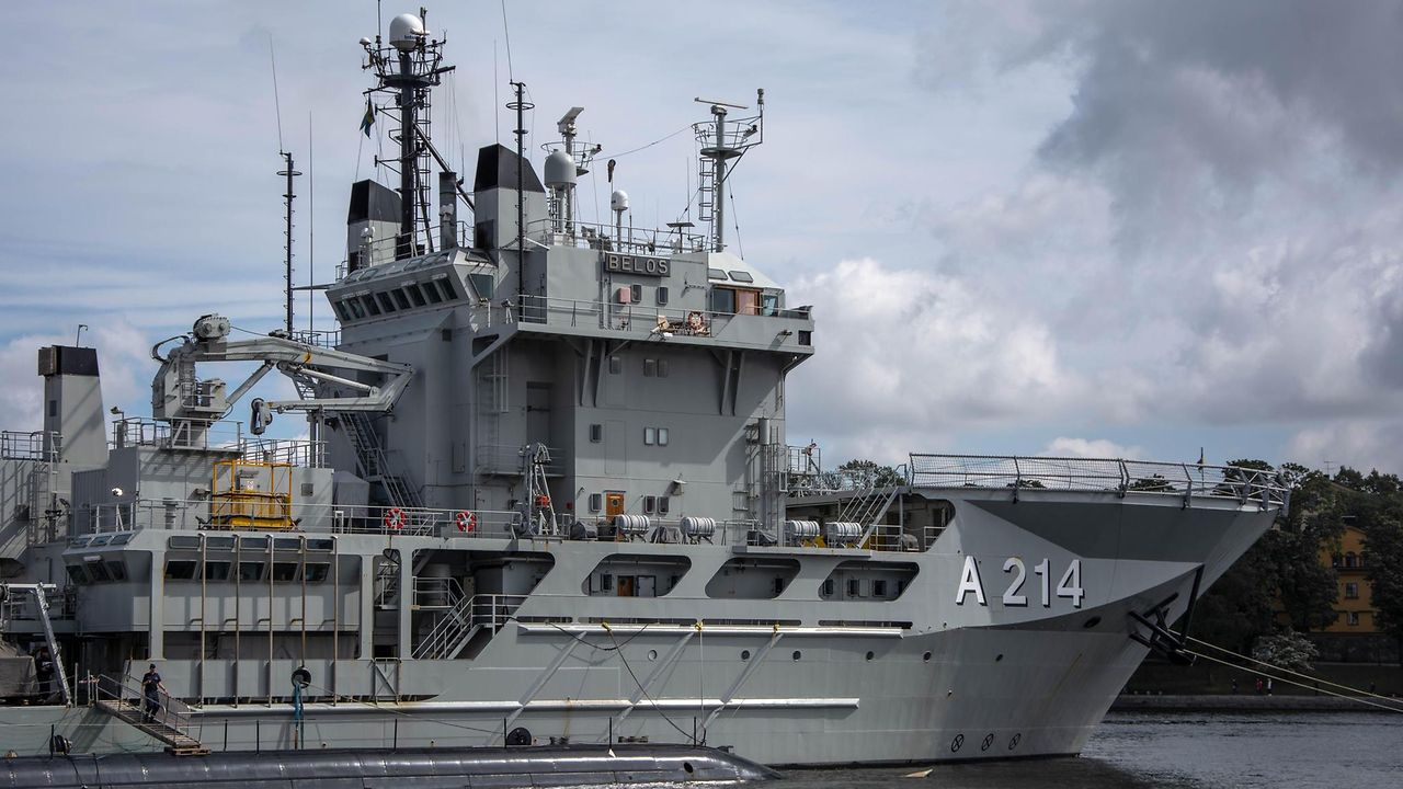 Ruotsin alus saapui Suomenlahdelle apuun kaapelituhotutkinnassa | MTV ...