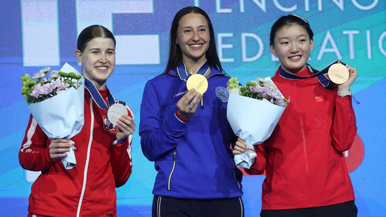 Venäläinen Jana Jegorian voitti miekkailun MM-kultaa | MTV Uutiset