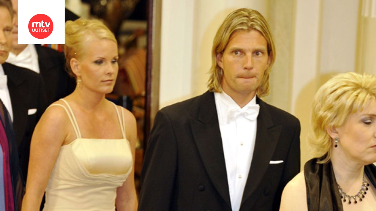 Ruskettunut Ahonen Linnaan Tiia-vaimon kanssa | MTV Uutiset