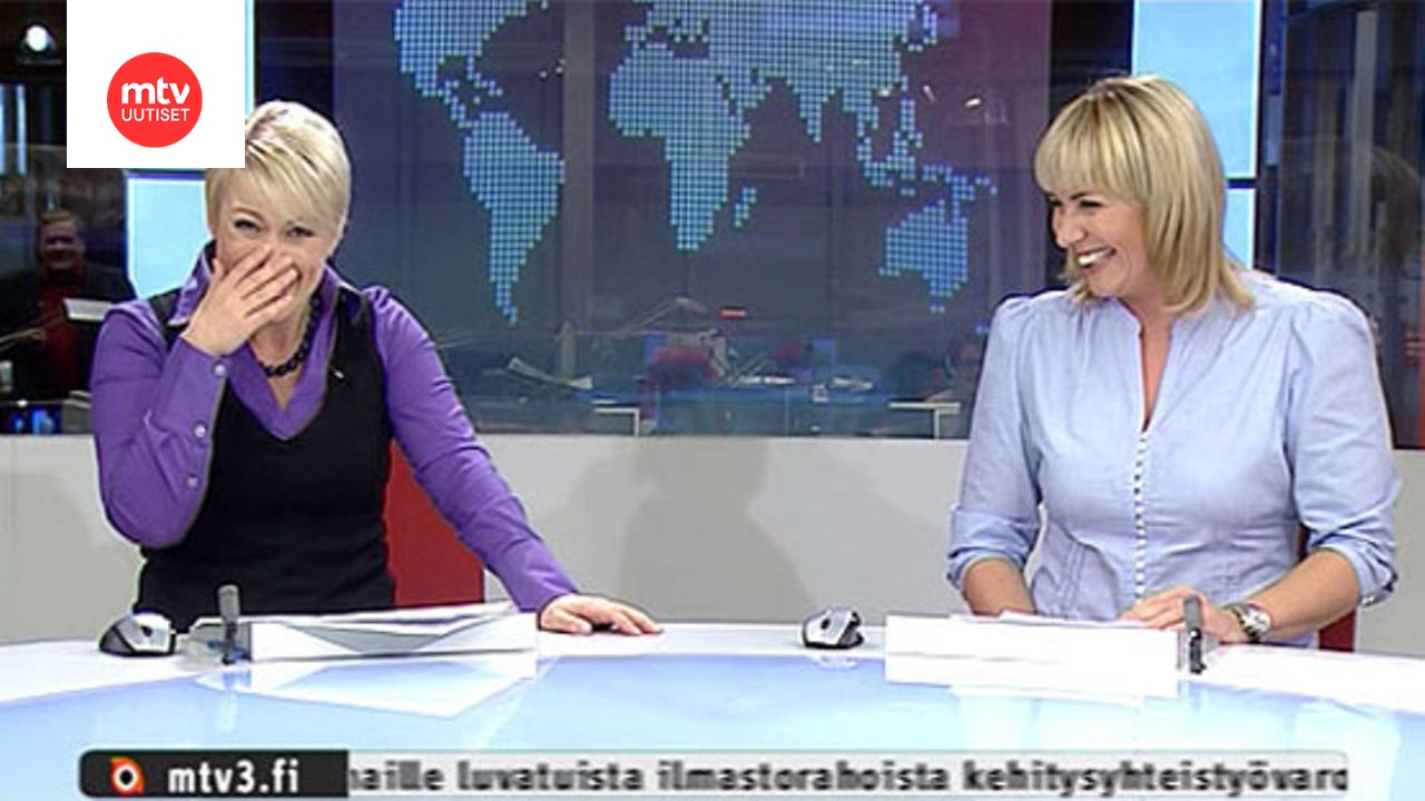 Maikkarin uutisankkuri tippui tuoliltaan suorassa lähetyksessä – katso video! | MTV Uutiset