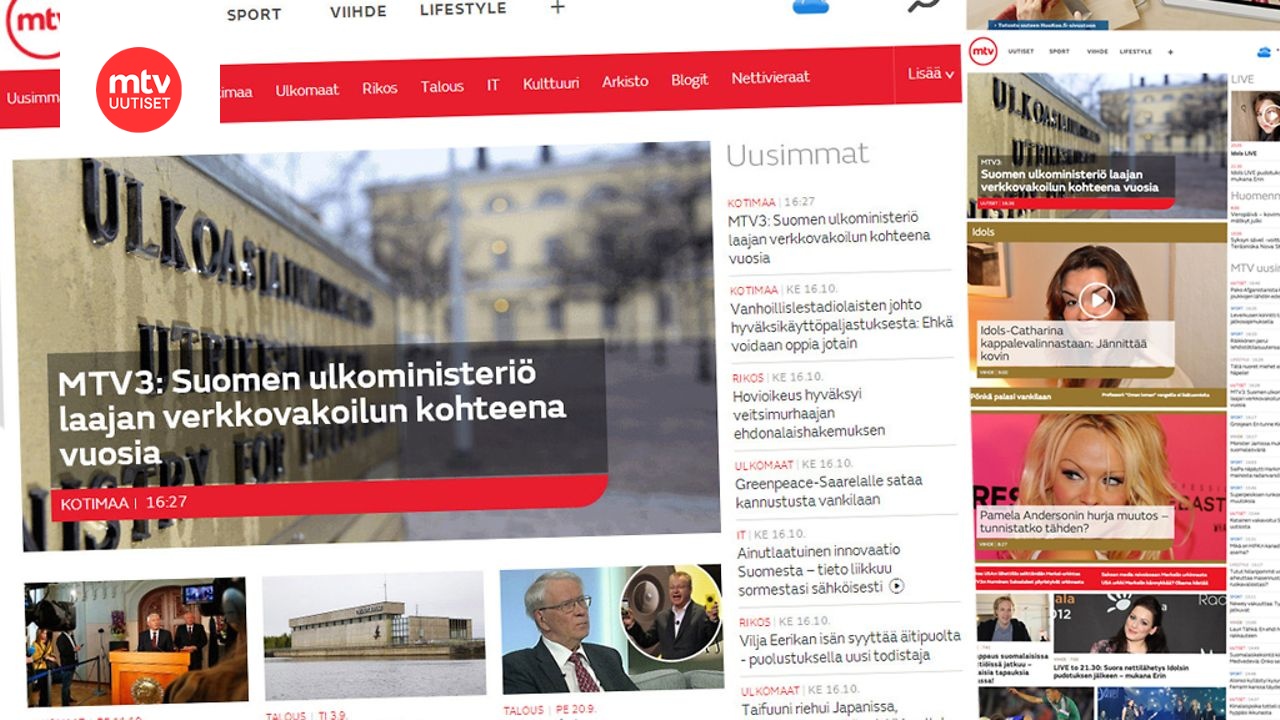 MTV3.fi uudistuu täysin | MTV Uutiset