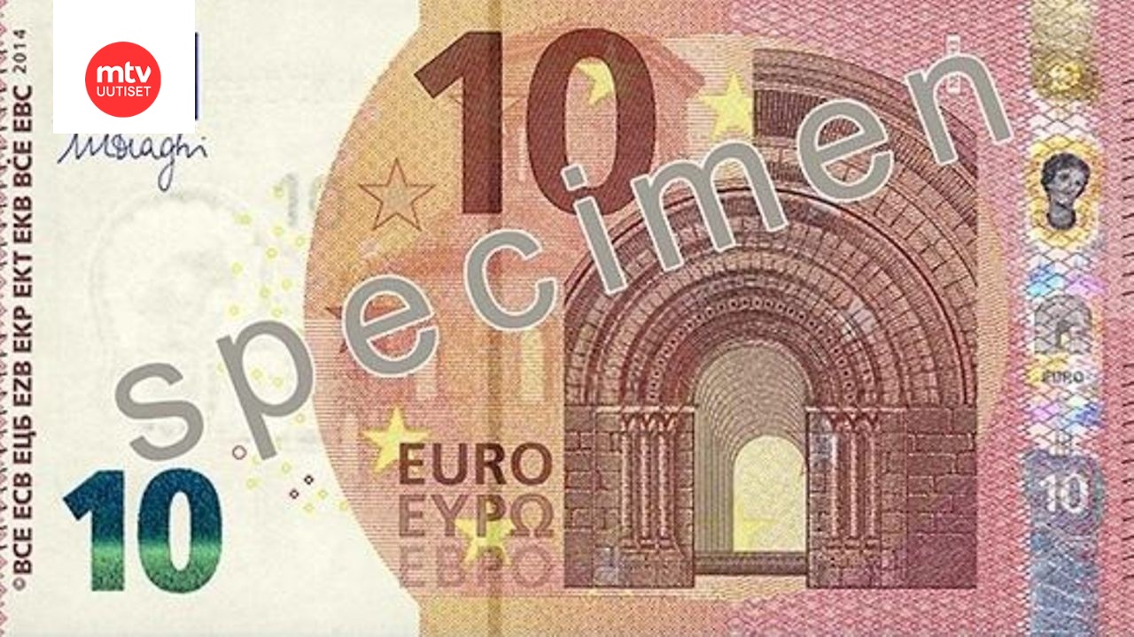 Tässä on uusi kympin seteli | MTV Uutiset