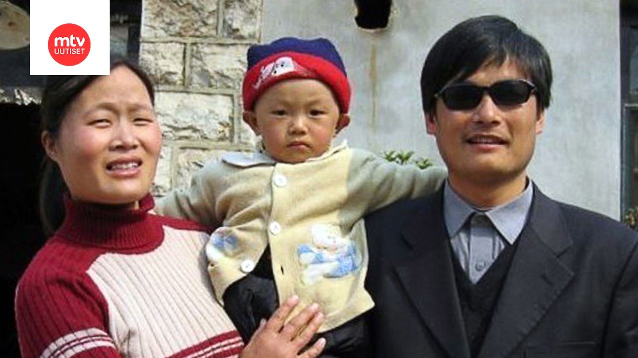 Kiinalainen aktivisti Chen matkalla Yhdysvaltoihin | MTV Uutiset