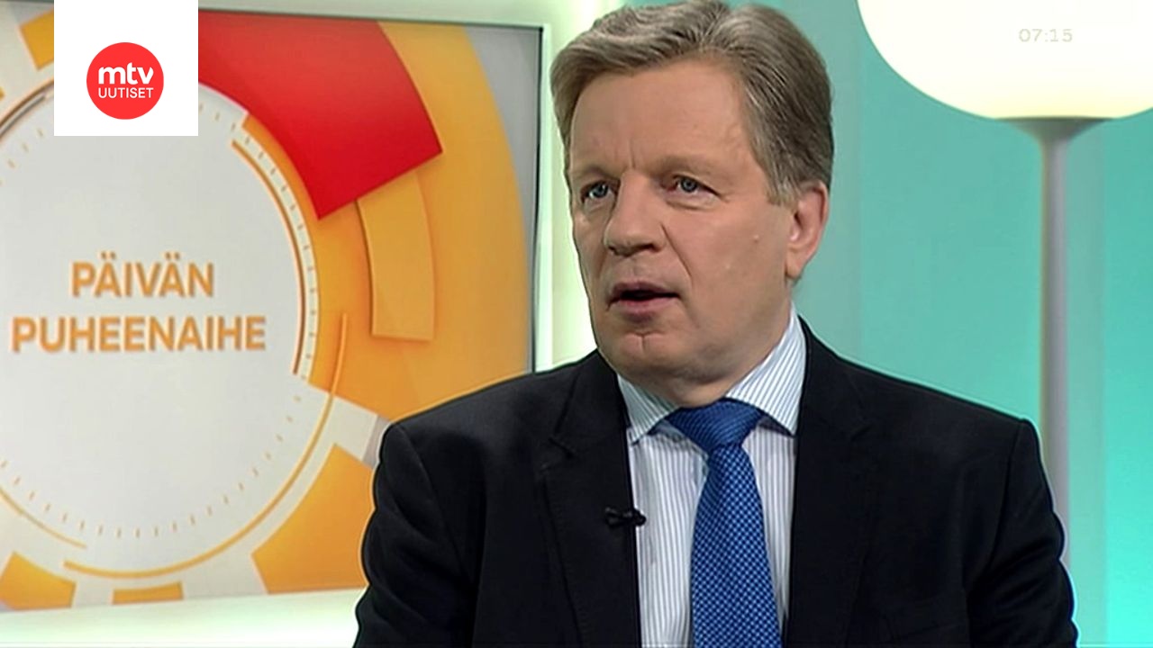 Esko Aho: Elvytyskeskustelu pitää lopettaa ja laittaa asiat kuntoon | MTV Uutiset