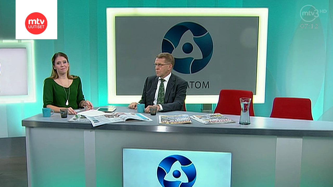 Rosatomin Laaksonen: politiikka ei näy ydinvoima-alalla | MTV Uutiset