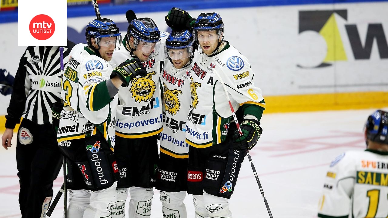 SM-liigan 1. erät: Ilveksen maali synnytti pehmolelusateen | MTV Uutiset