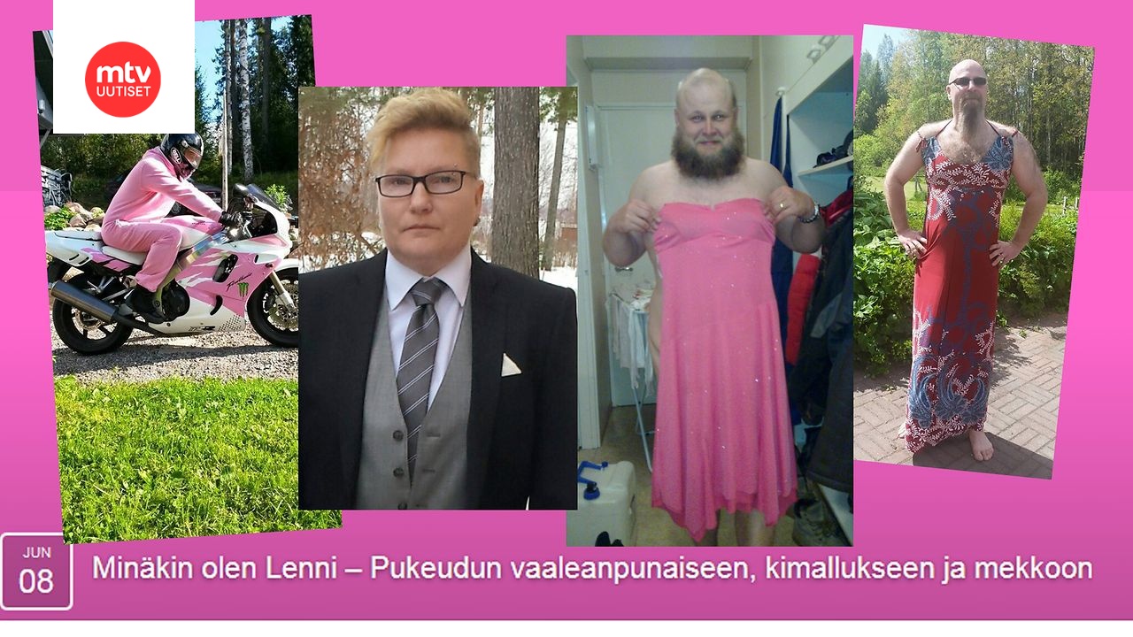 ”Minäkin olen Lenni” -teemapäivä sai suomalaiset pukeutumaan pinkkiin | MTV Uutiset