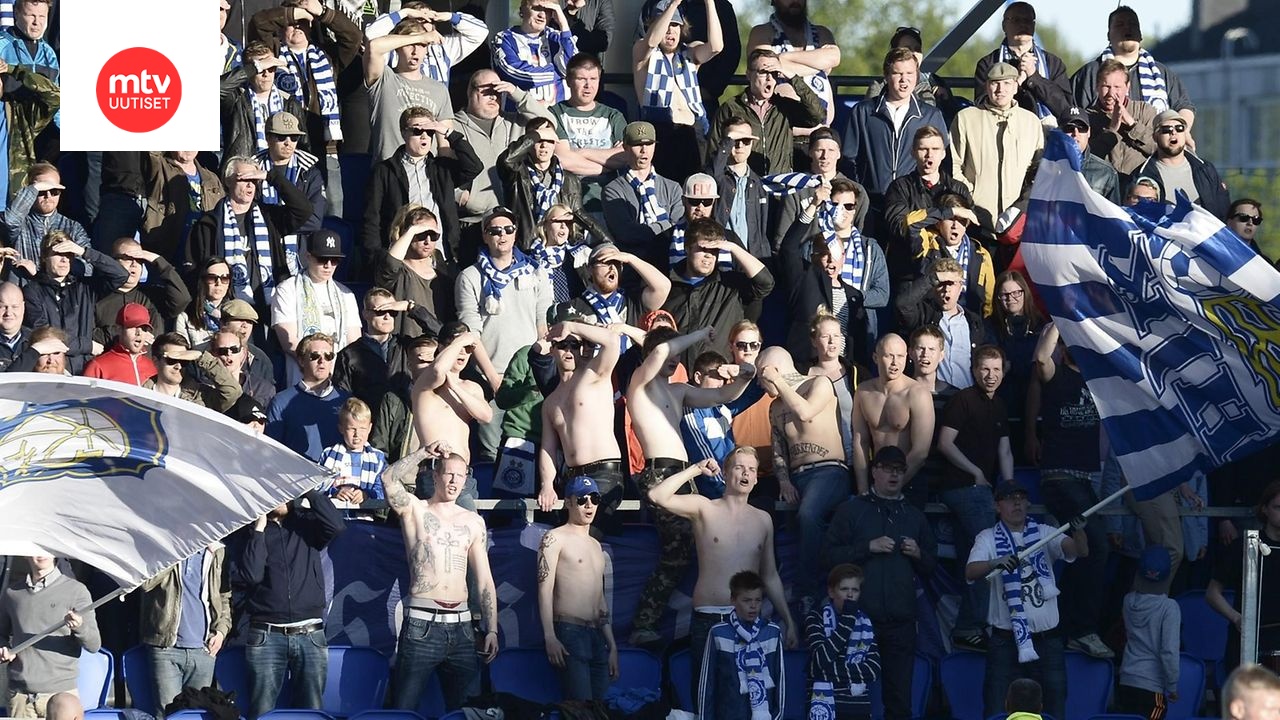 Kuva: HJK-fanit ilmaisivat mielipiteensä Liverpool-pelistä | MTV Uutiset