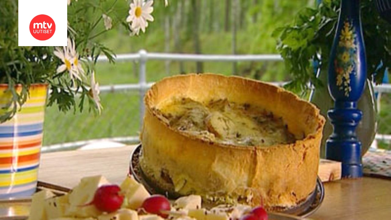 Piiras uusista perunoista ja juustosta | Resepti | Makuja | MTV Uutiset