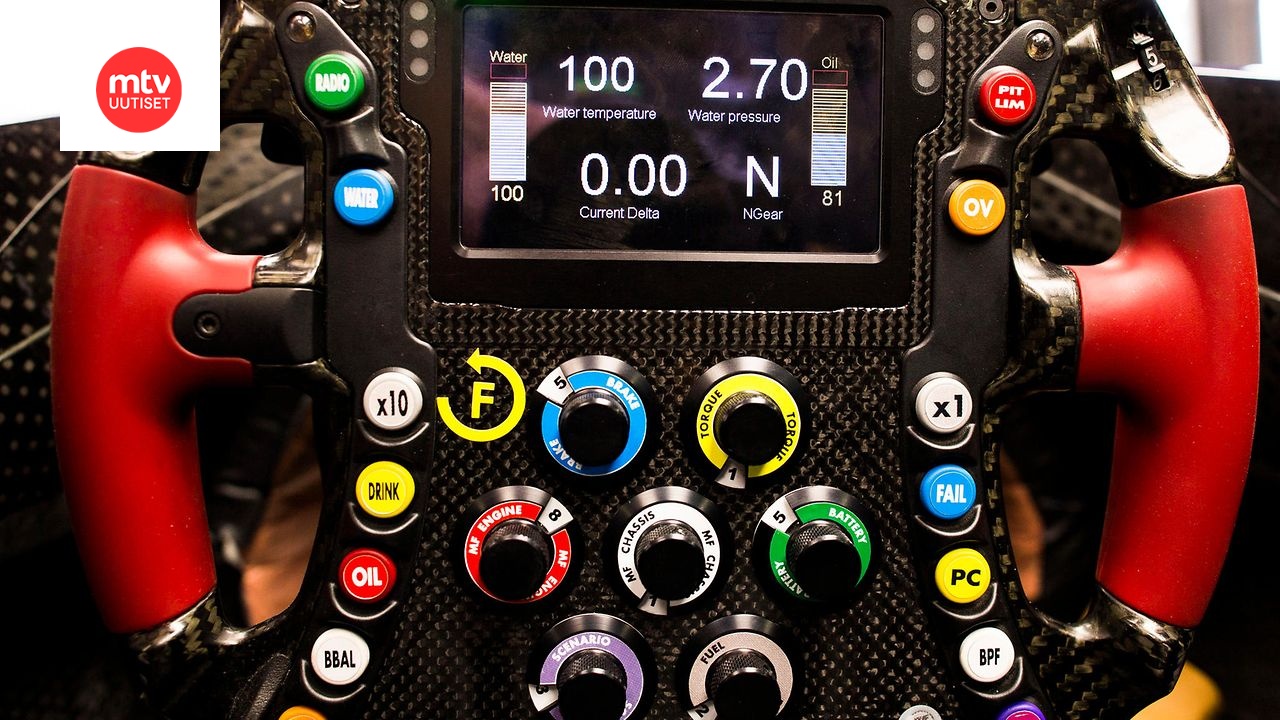 Formulafakta: Minkälainen on modernin F1-auton kytkin? | MTV Uutiset