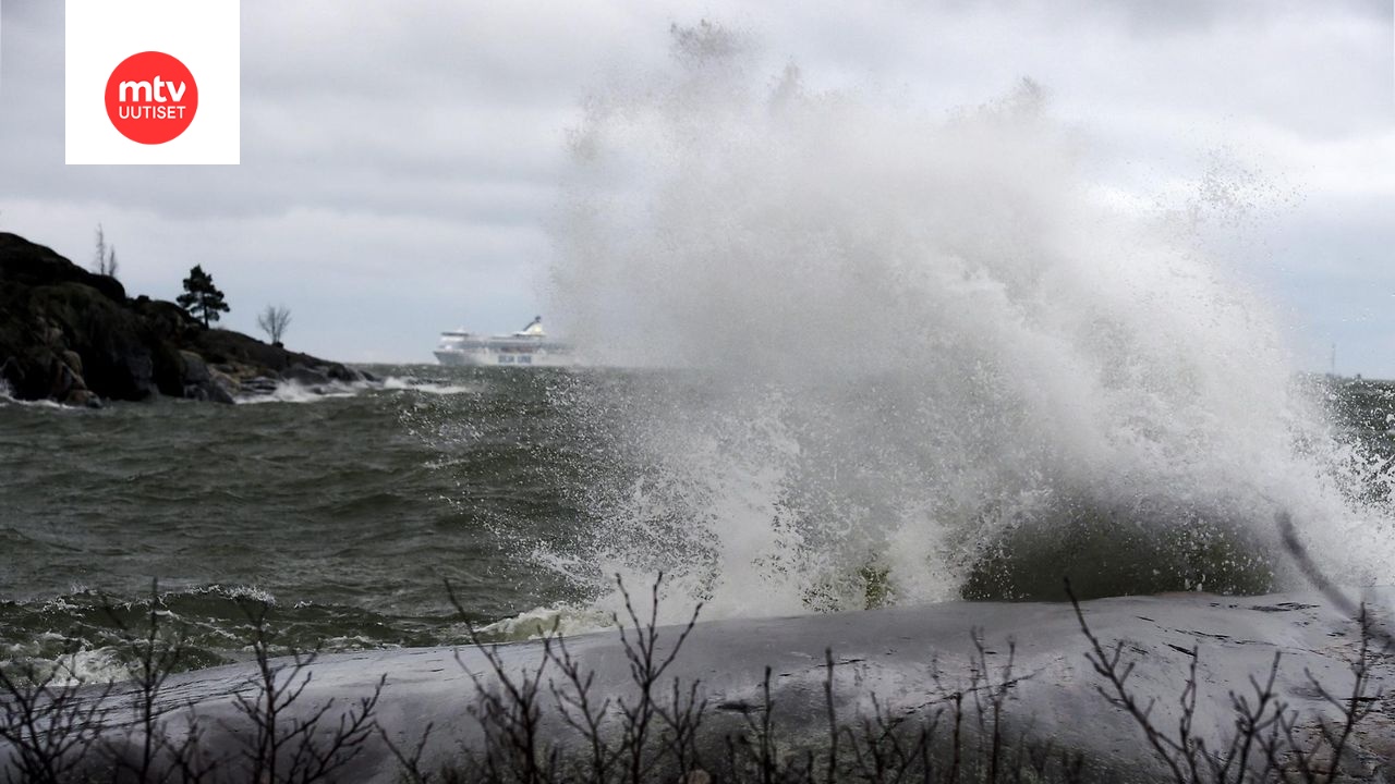 Raju myrsky Itämerellä on nostattanut jopa 14-metrisiä aaltoja | MTV ...