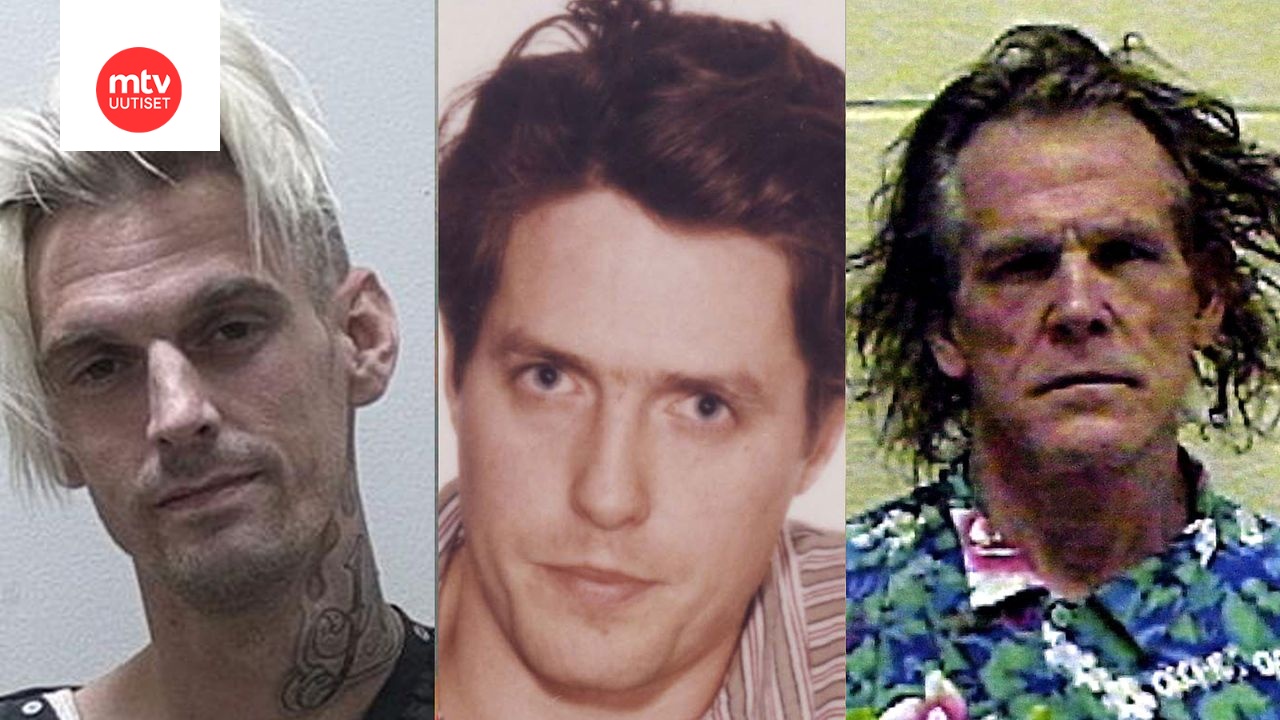 Aaron Carter päässyt viimeisimpänä julkkisten pidätyskuvagalleriaan ...