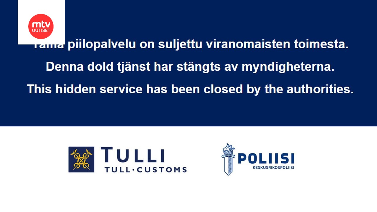 Mies ja nainen vangittiin liittyen Sipulikanava-sivuston tapaukseen ...