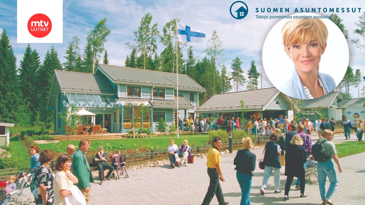 Raija Pelli muistelee perheelleen Ylöjärven Asuntomessuille noussutta ...