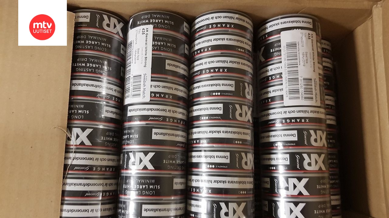 Tulli: Nuuskan tuonti Suomeen on "räjähtänyt käsiin" – rikostutkintoja ...