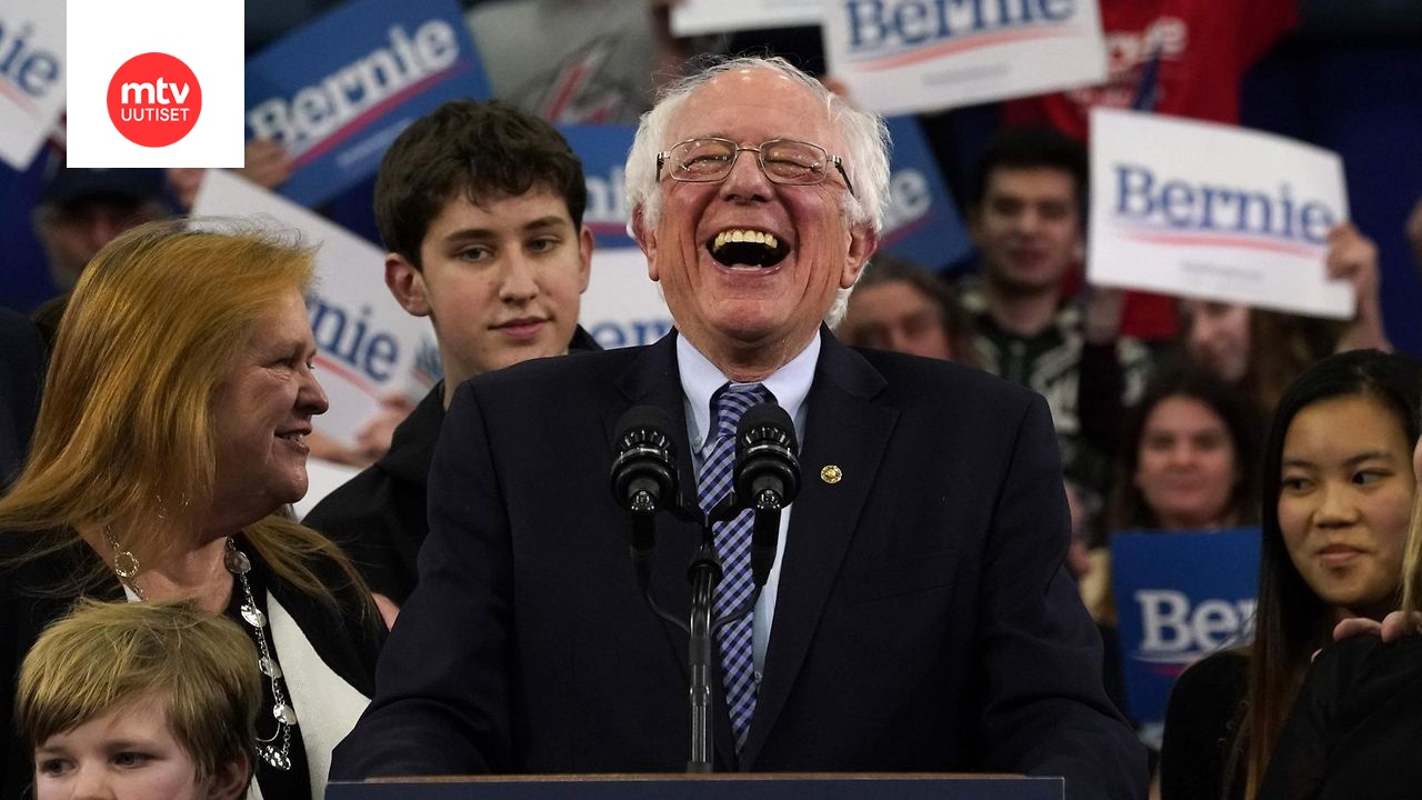 Bernie Sanders matkalla selvään voittoon Nevadan vaalikokouksessa | MTV ...