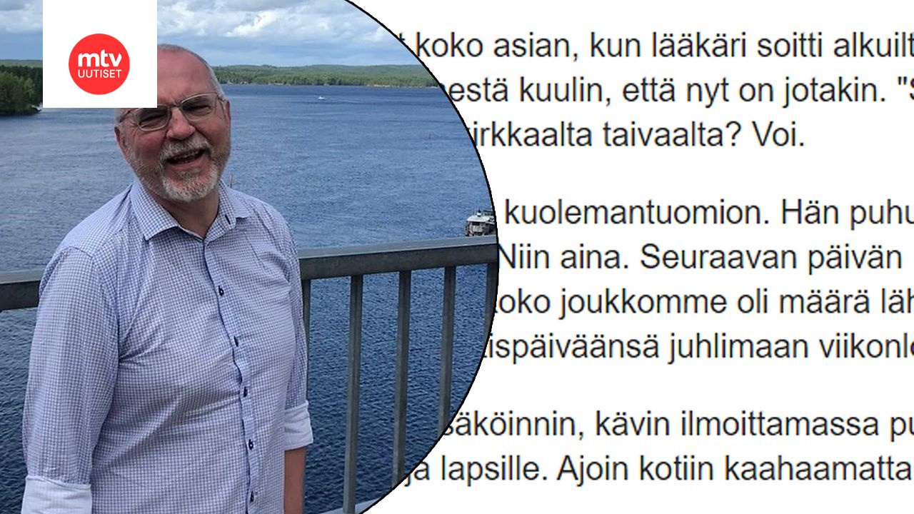 Kuolevan miehen ajatuksia: Matti, 61, sai vuosi sitten pysäyttävän ...