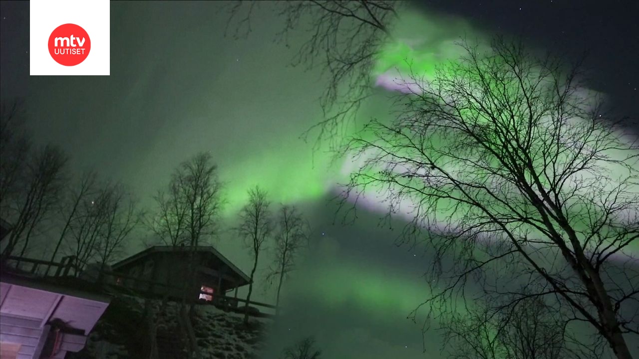 Lapin ällistyttävät revontulet tallentuivat videolle – kokenut ...