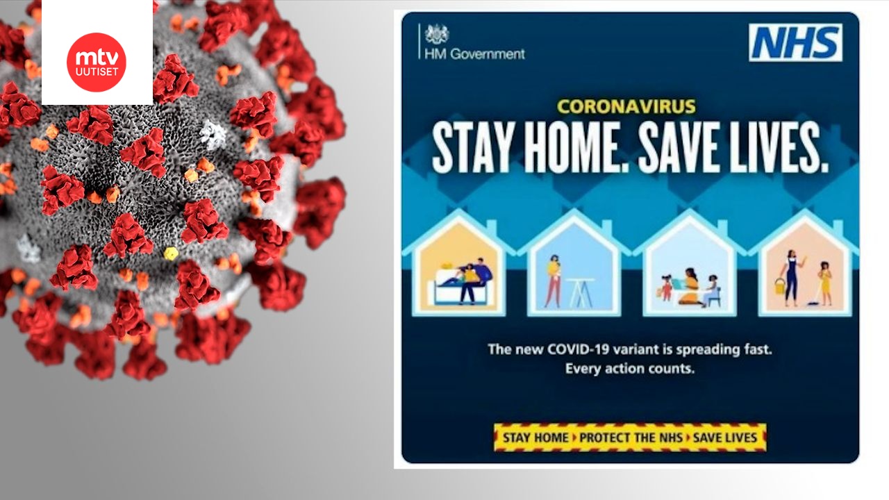 Ison-Britannian koronaviestintä sai tyrmäyksen: Kuvissa nainen tekee ...