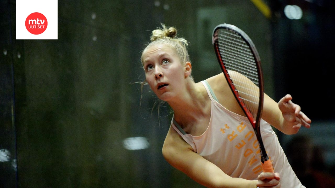 Squash-tähti Emilia Soini EM-pronssiotteluun | MTV Uutiset