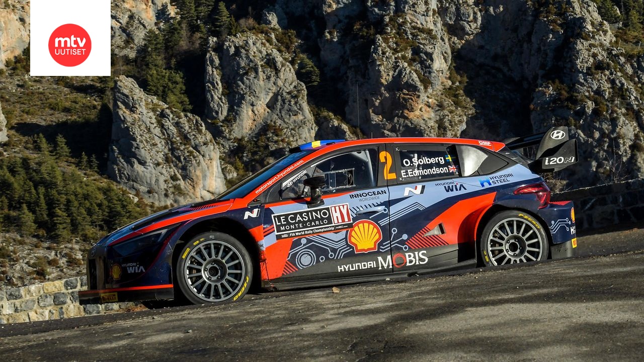 MM-ralli: Oliver Solbergin autoon tunkee polttoainehöyryä – ajoi ulos ...