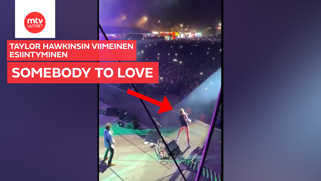 Katso video Foo Fighters -rumpali Taylor Hawkinsin viimeisestä ...