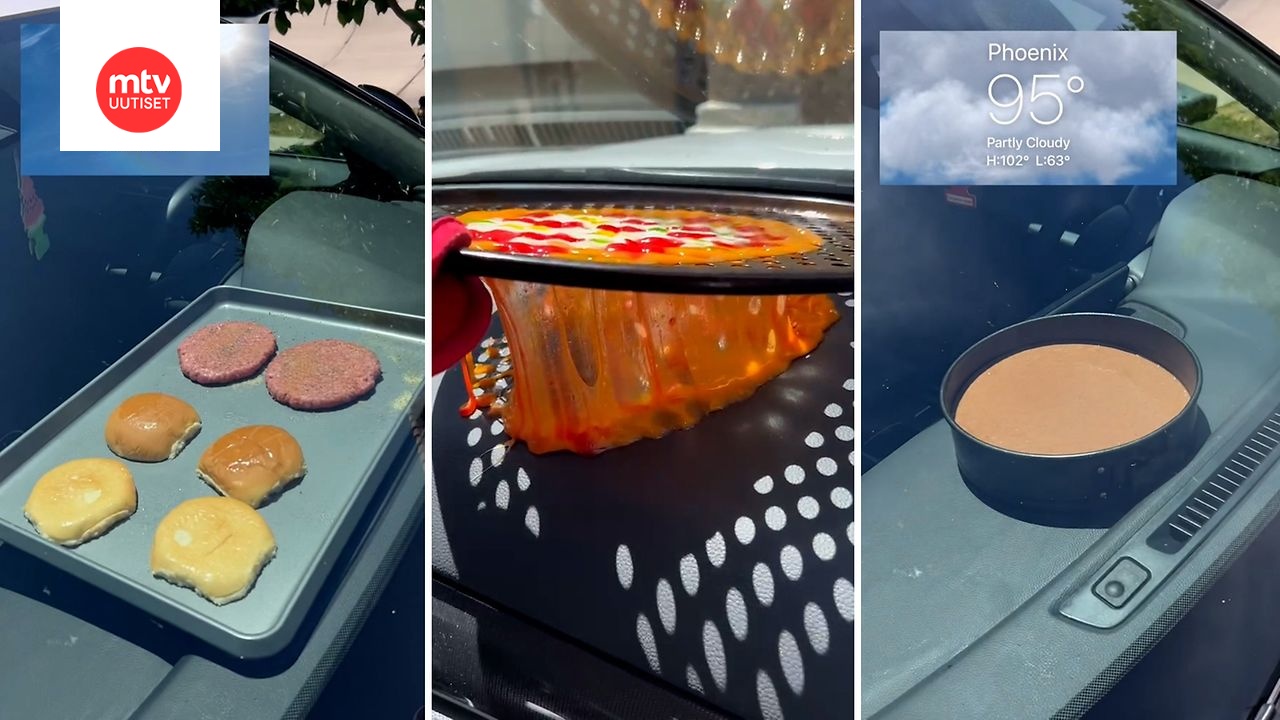 Joe Brown kokeili, voiko auton kojelaudalla paistaa ruokaa | Makuja ...