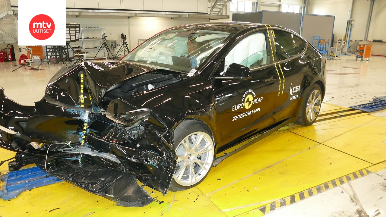 Tesla Model Y on Euro NCAPin törmäystestien mukaan maailman turvallisin ...