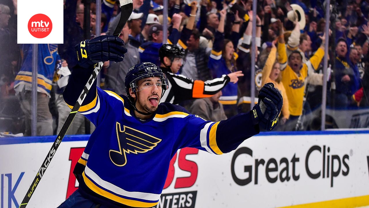 Jordan Kyrou teki kahdeksan vuoden jatkosopimuksen NHL-seura St. Louis ...