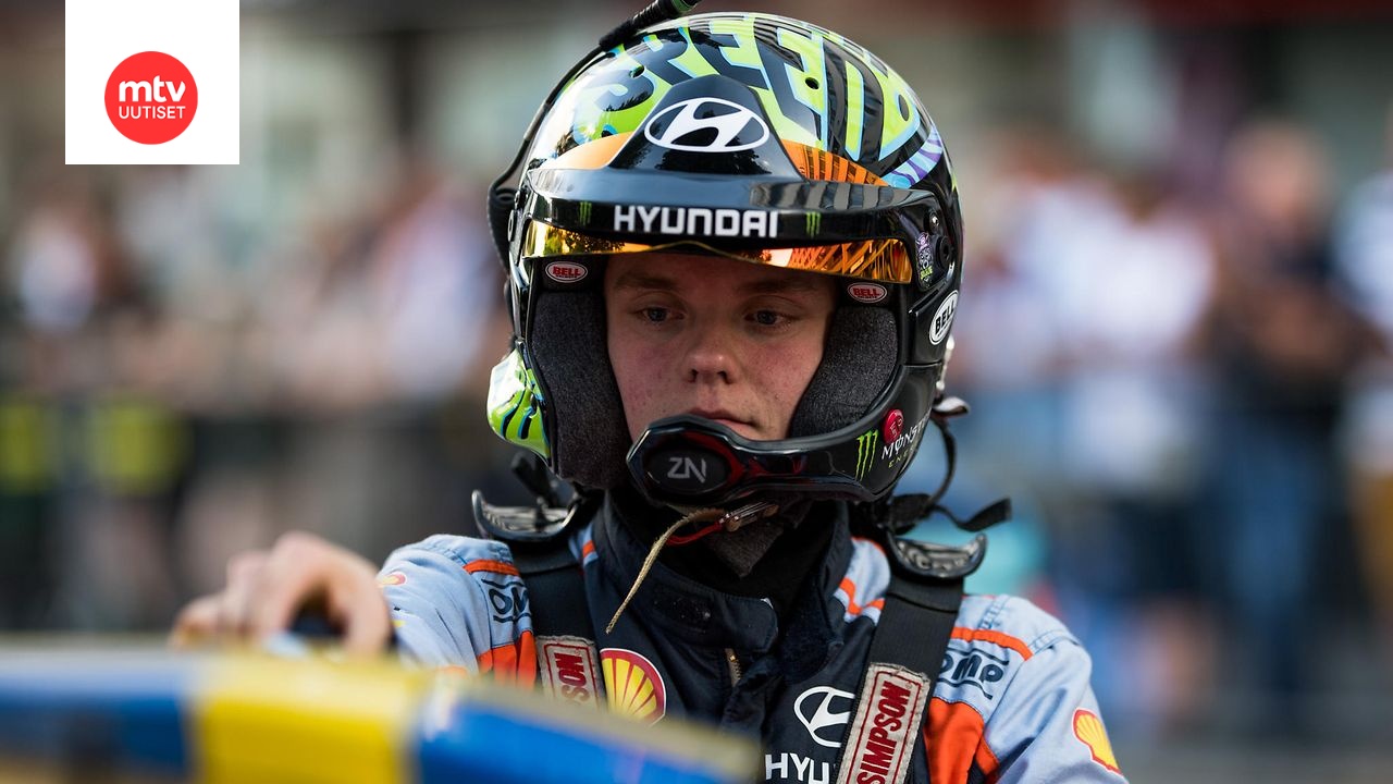 MM-ralli: Hyundai ei jatka Oliver Solbergin sopimusta | MTV Uutiset