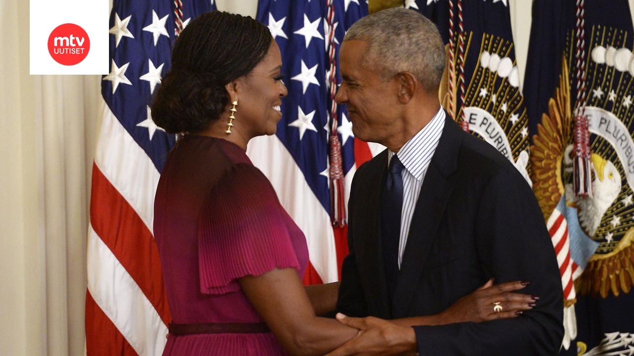 Michelle Obama kommentoi avioerohuhuja ensimmäistä kertaa julkisuudessa ...
