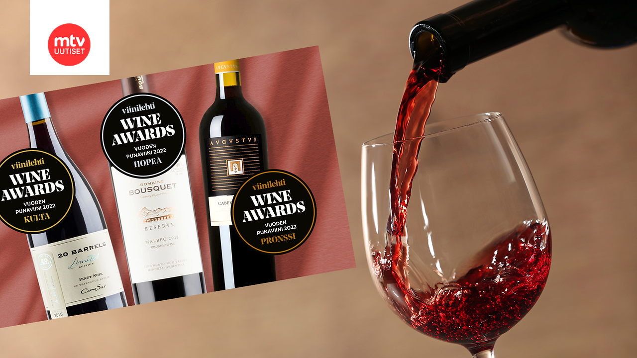 Viinilehti: Tässä ovat vuoden 2022 parhaat punaviinit | Makuja | MTV ...