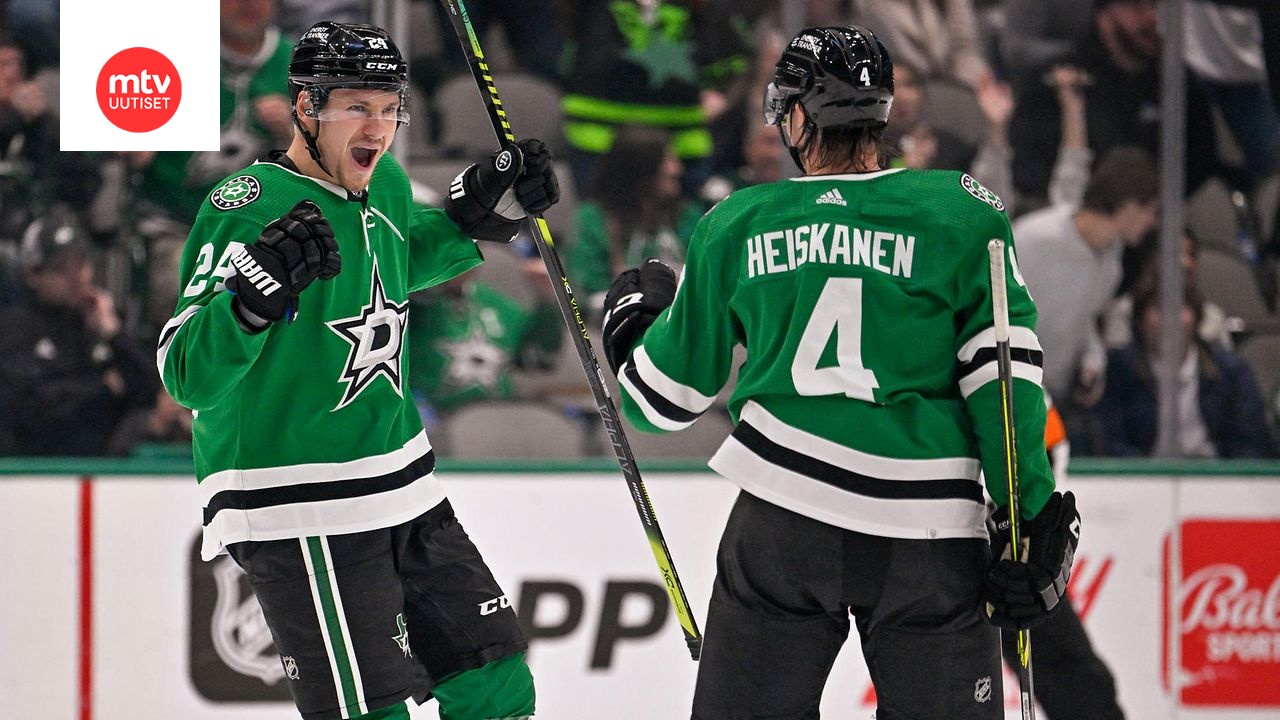 Roope Hintz ja Miro Heiskanen loistivat NHL-kaukalossa | MTV Uutiset