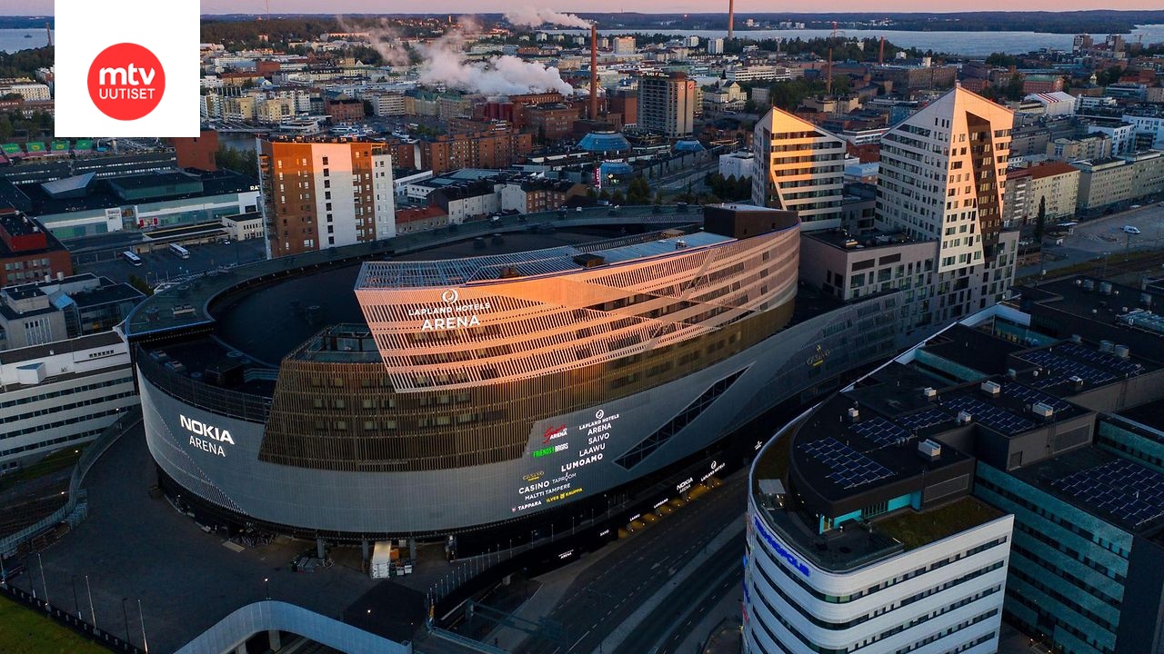 Nokia Arenan kaukalo muokattu uuteen uskoon – tältä se näyttää nyt ...