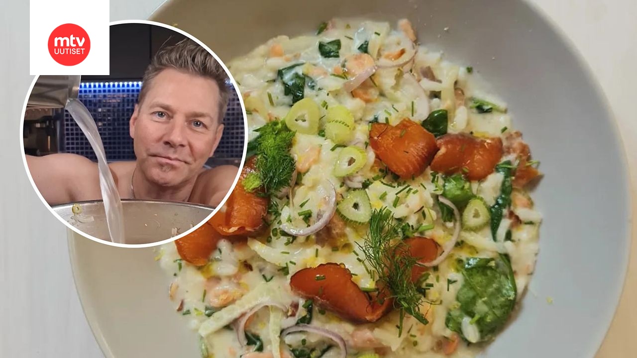 Helppo kylmäsavulohirisotto – katso resepti | Makuja | MTV Uutiset
