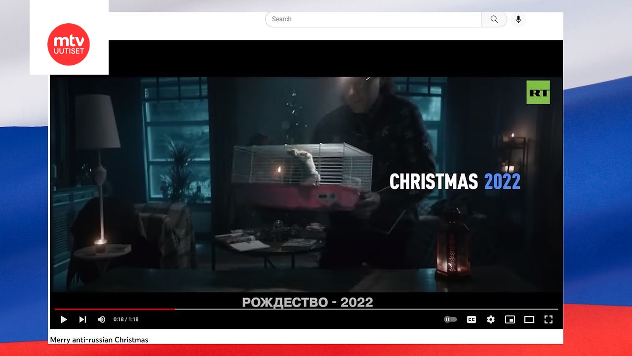 Venäjän televisiokanava RT julkaisi hämmentävän videon: Euroopassa ...