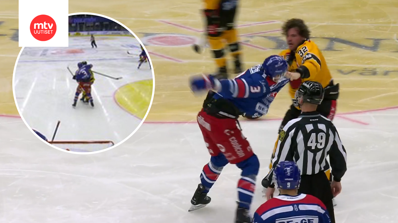 Oskarshamn–Luleå: Oscar Engsund ja William Worge Kreü tappelivat | MTV Uutiset