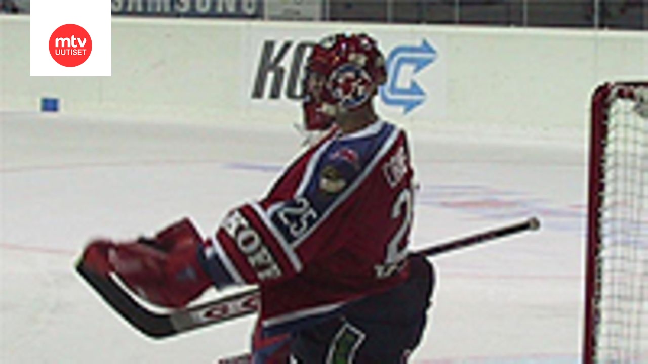 Tom Draper ulos, Dave Stathos HIFK:n maalille | MTV Uutiset