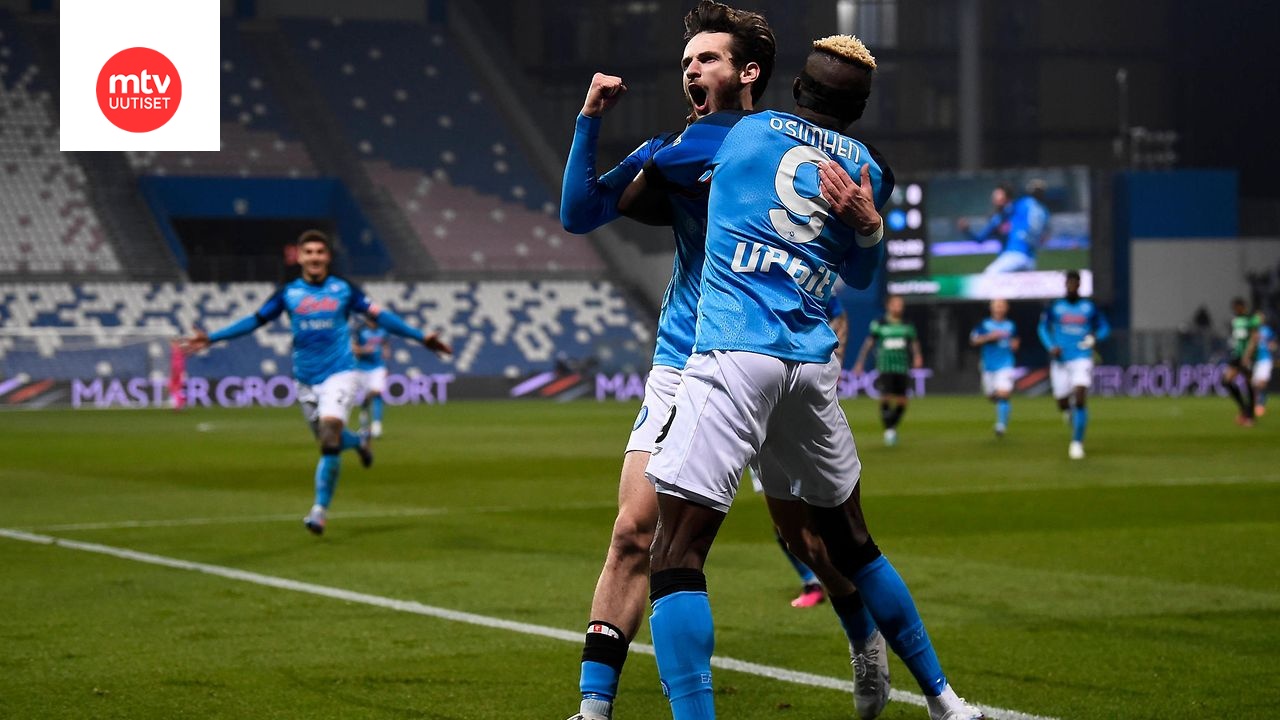 Napoli on noussut Mestarien liigan voittajasuosikiksi | MTV Uutiset