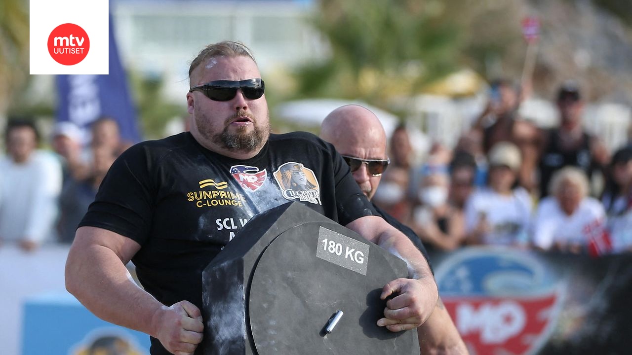 Suomen vahvin mies Mika Törrö suoritti seitsenottelun – hän jäi kahdessa lajissa ilman pisteitä ...