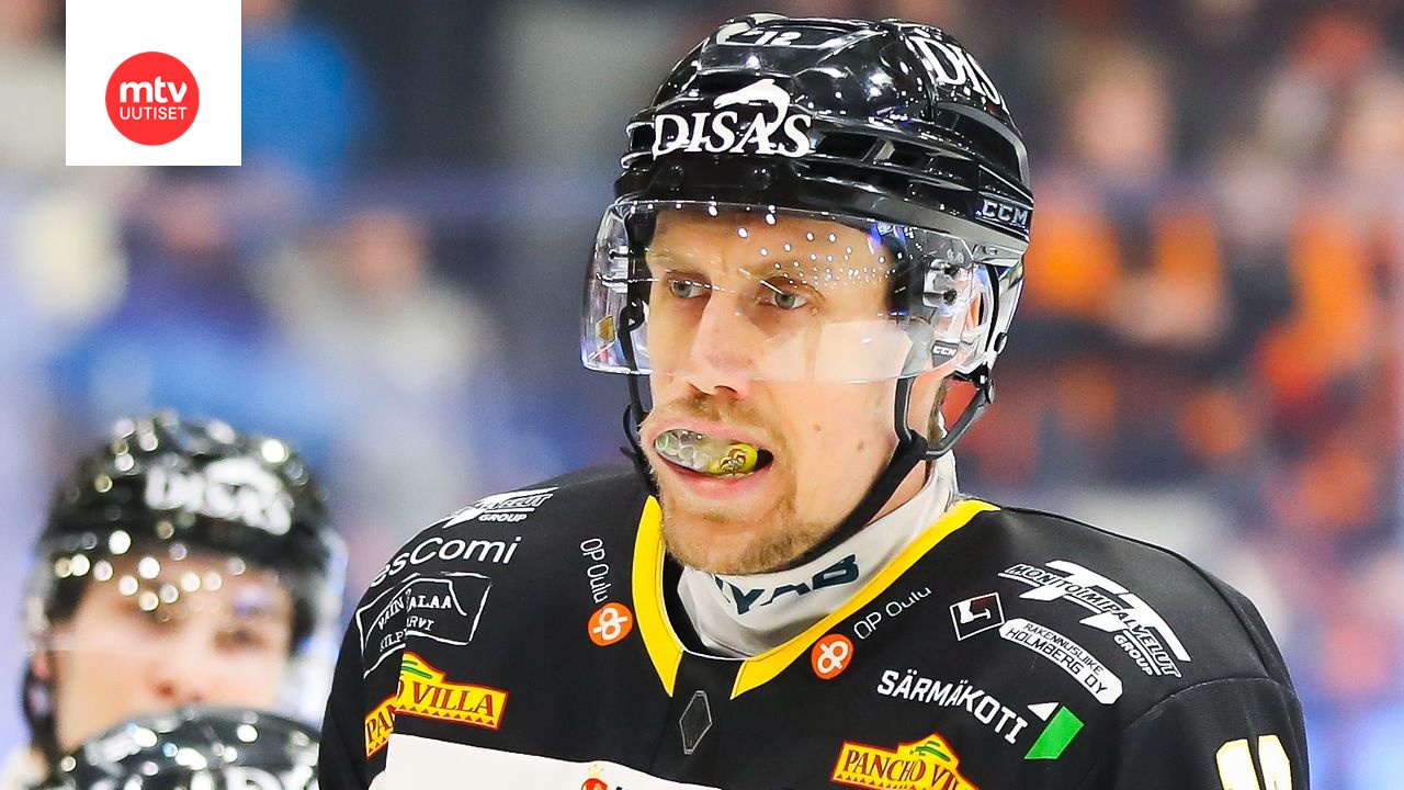 Marko Anttila Kärpissä Jokerit-hammassuoja suussa | MTV Uutiset