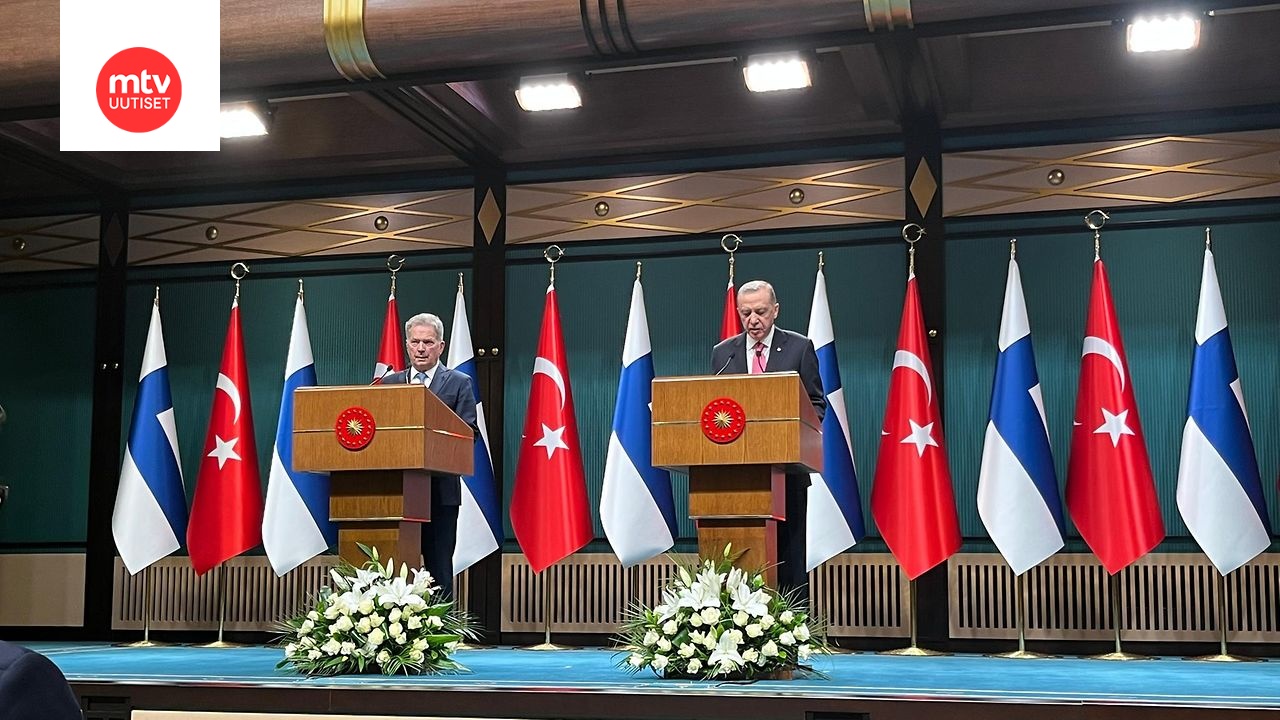 Niinistö Turkille: Suomen Nato-jäsenyys ei ole täydellinen ilman Ruotsia | MTV Uutiset