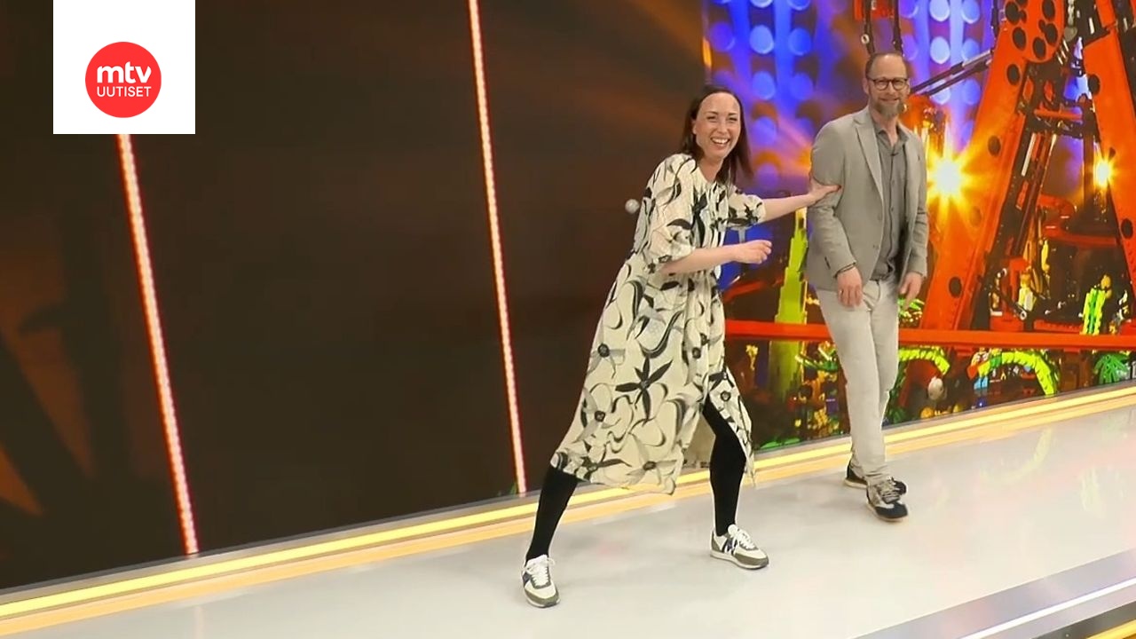 Aviopari Niina ja Lorenz Backman haastoivat toisensa kunnianhimoisessa Lego-projektissa: "Siis ...