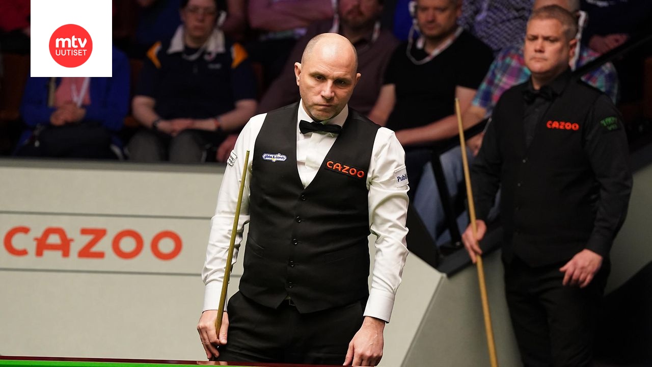 MM-snooker: Robert Milkins hirmukirillä voittoon Joe Perrystä | MTV Uutiset