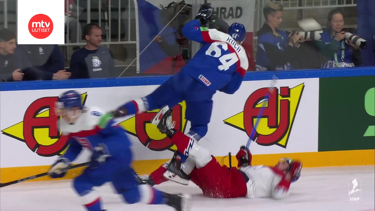 Tshekki menetti Filip Chlapikin ja Jiri Cernochin Slovakia-ottelussa ...