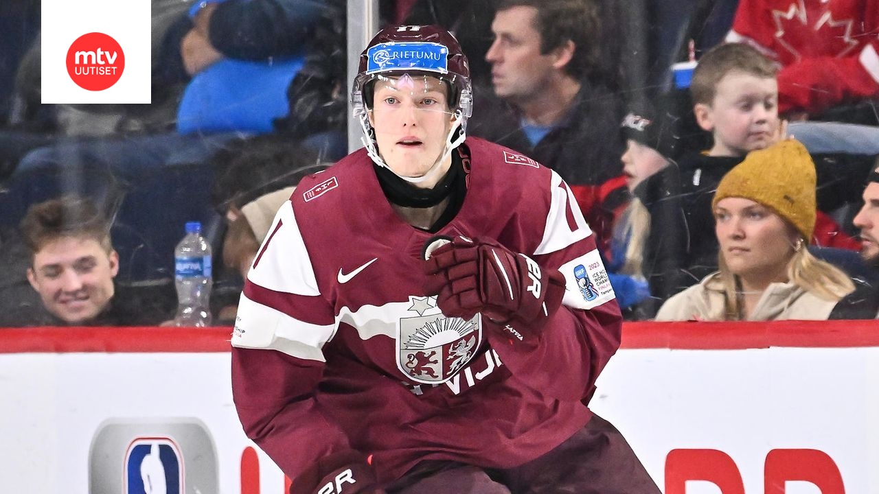 Latvian Dans Locmelis elää unelmaansa jääkiekon MM-kisoissa | MTV Uutiset