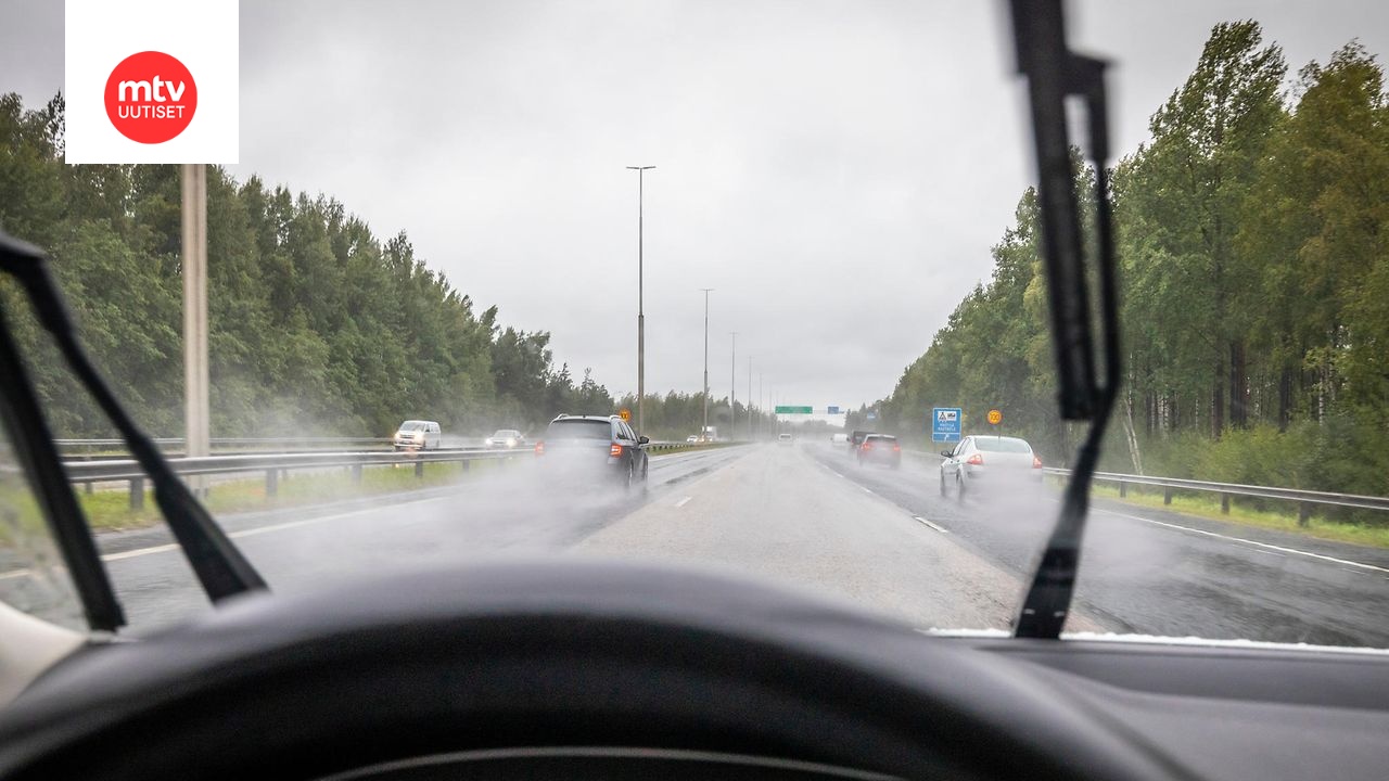 Matalapaine tuo Suomeen sade- ja ukkoskuuroja – katso missä vettä tulee ...
