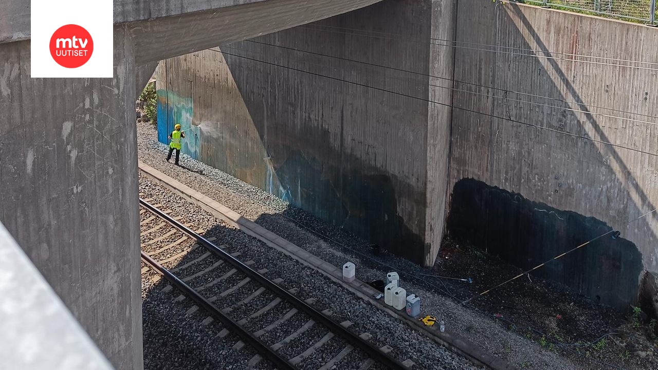 Paavo Arhinmäelle sakot graffitin maalaamisesta | MTV Uutiset