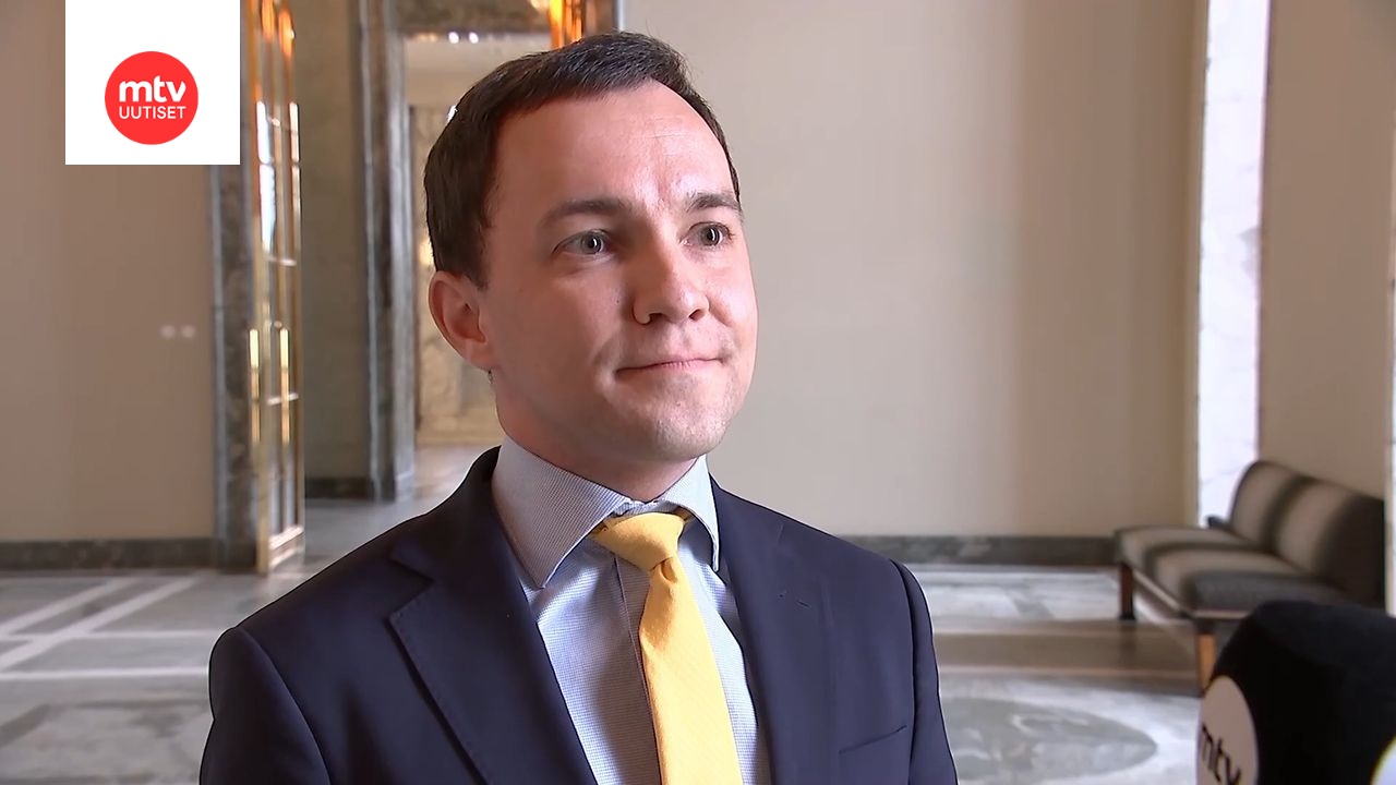 Wille Rydman MTV:lle ministeripestistään: "Tunnelmat ovat kaksijakoiset ...