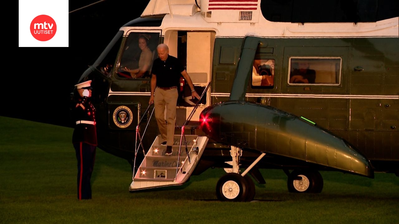 Joe Biden palasi kotiin Yhdysvaltoihin | MTV Uutiset